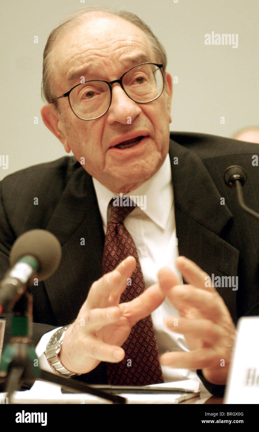 Alan greenspan hi-res stock photography and images - Alamy