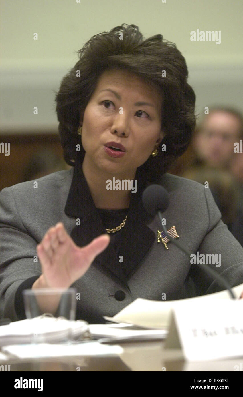 Secretary elaine chao hi-res stock photography and images - Alamy