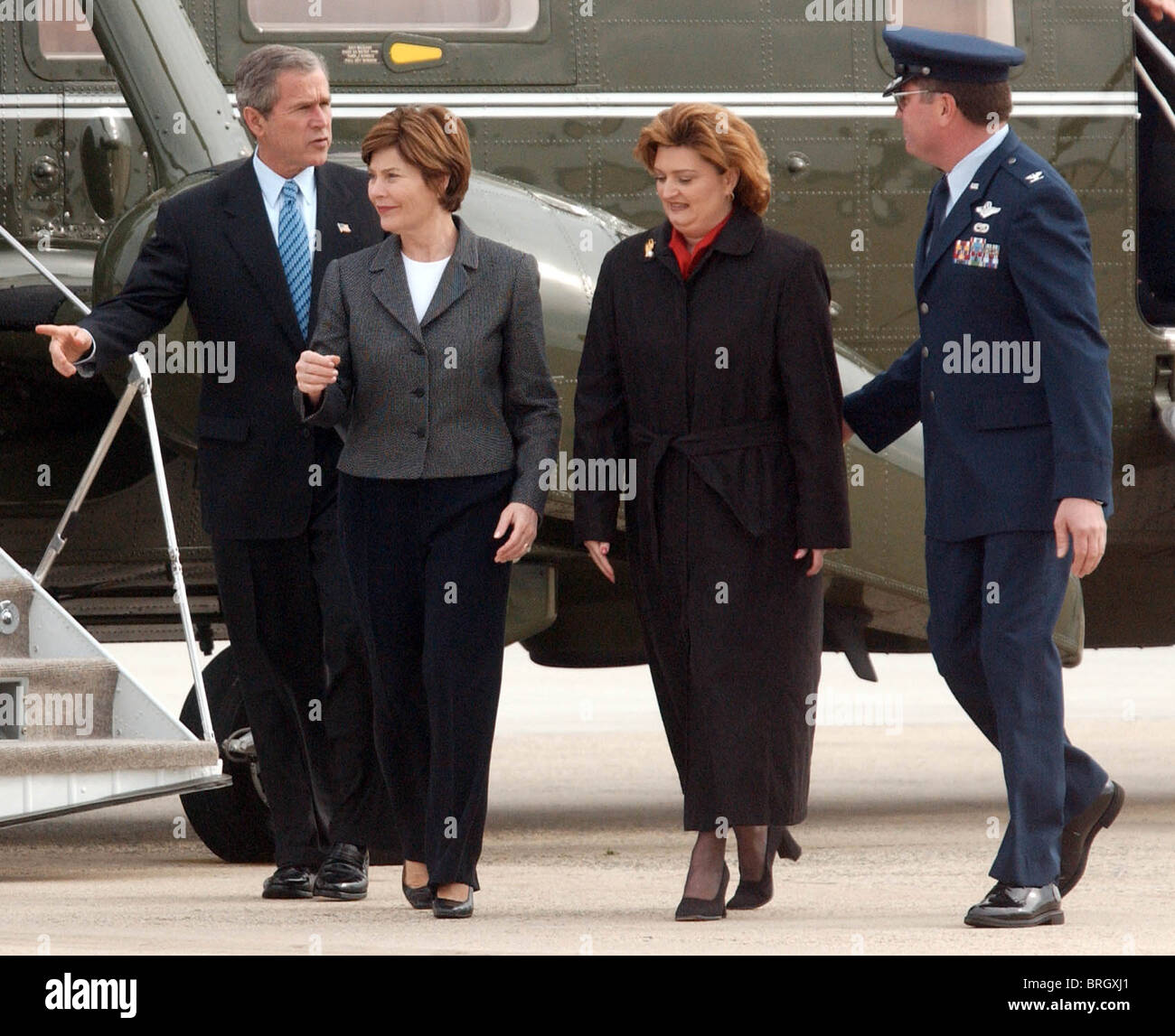 With his wife debbie hi-res stock photography and images - Alamy