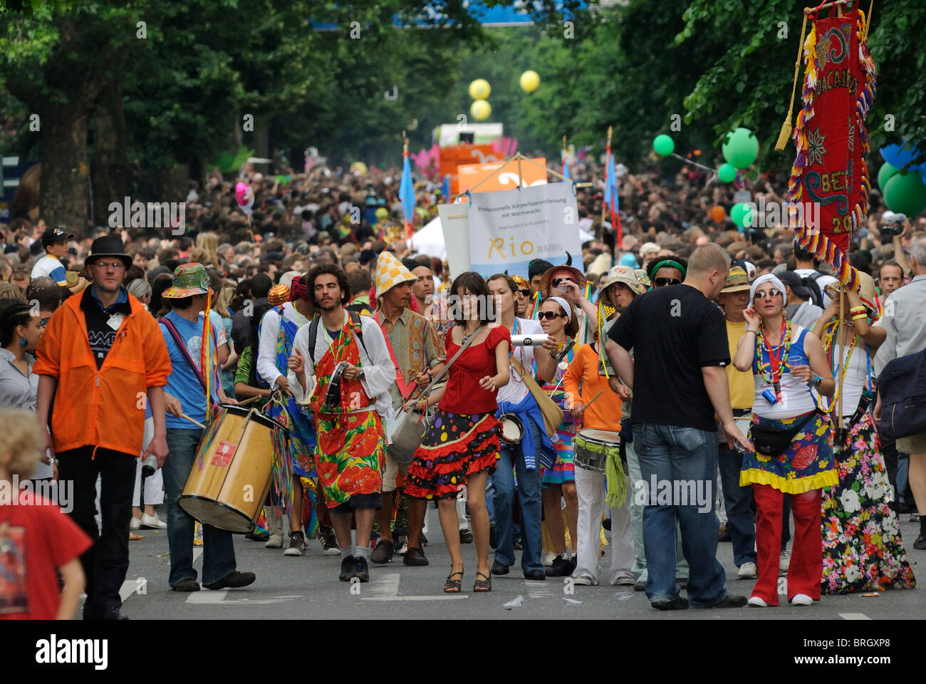 Karneval der Kulturen, Carnival of Cultures, Berlin, Kreuzberg district ...