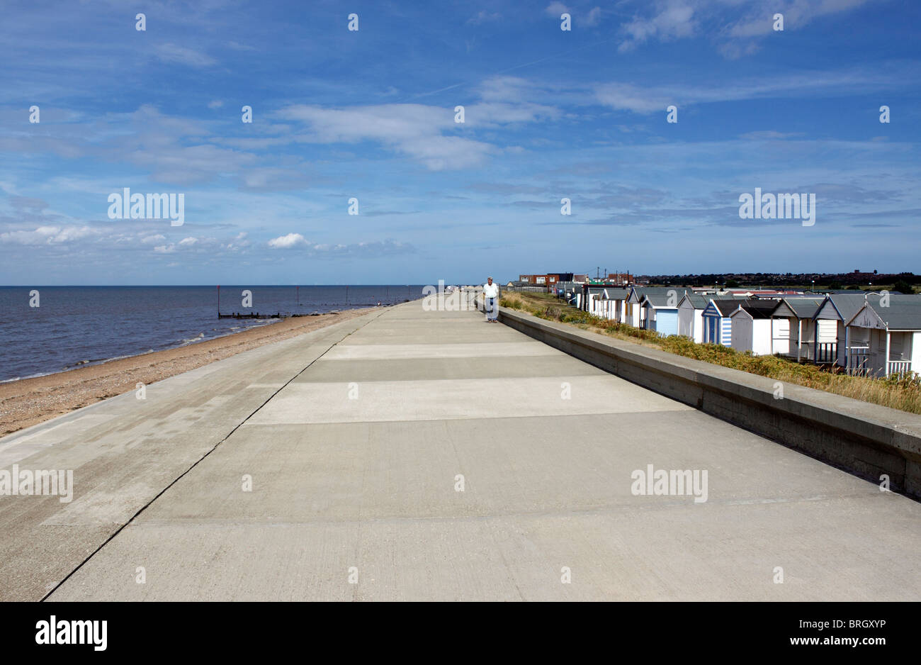 THE PROMENADE AT HEACHAM IN NORTH NORFOLK. UK Stock Photo - Alamy