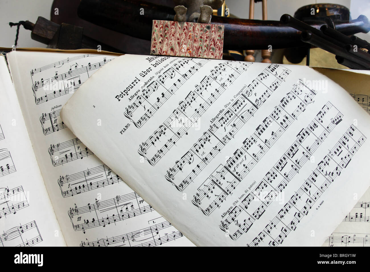 Sheet Musics High Resolution Stock Photography and Images - Alamy