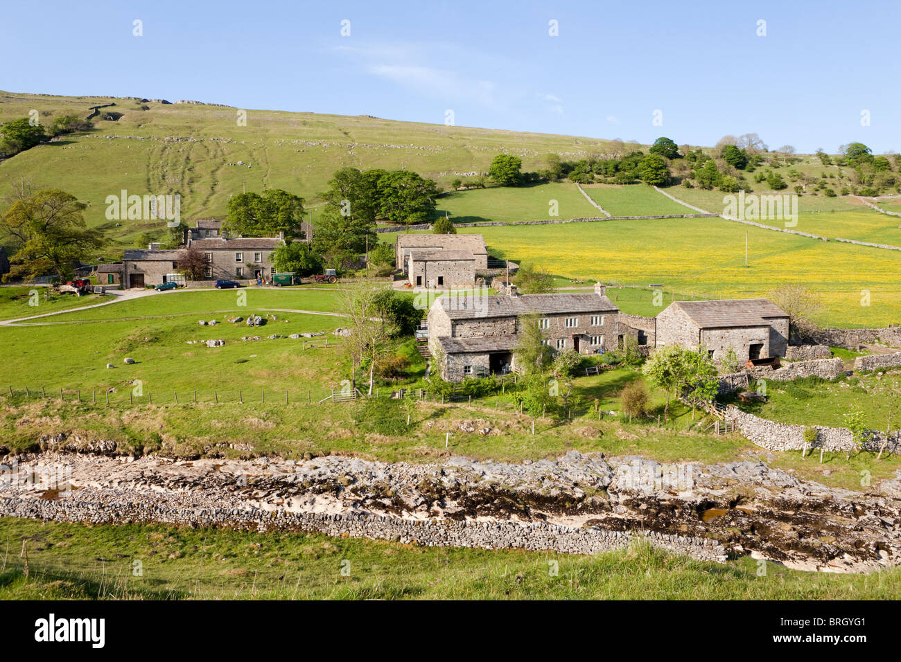 Yockenthwaite in Langstrothdale in the Yorkshire Dales National Park ...