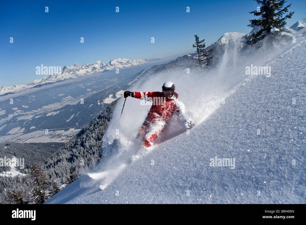 skiing; free riding Stock Photo - Alamy