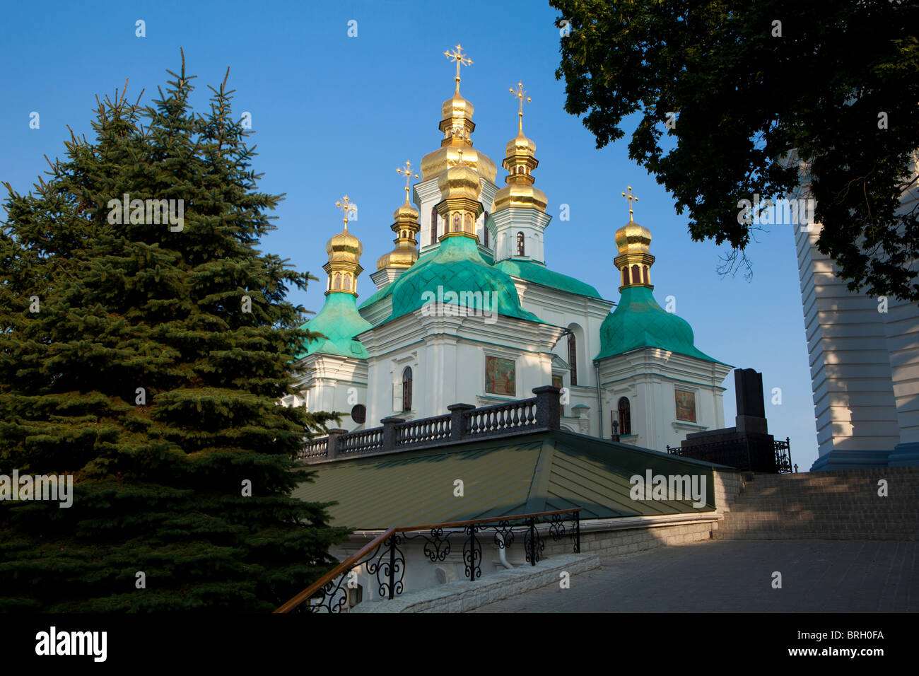 Church of the Nativity of the Virgin (1696) at the Kyiv Pechersk Lavra ...