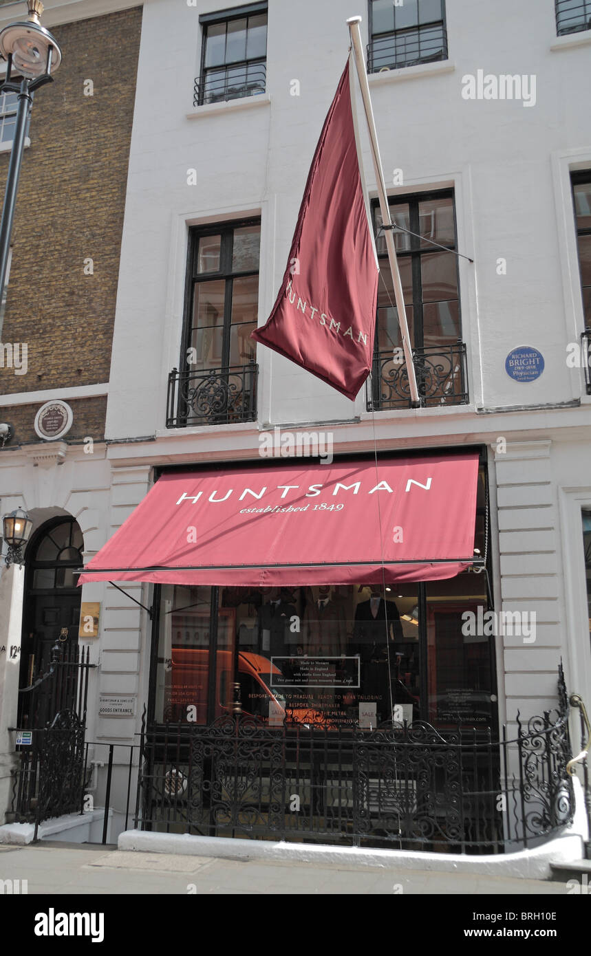 Huntsman london store hi-res stock photography and images - Alamy