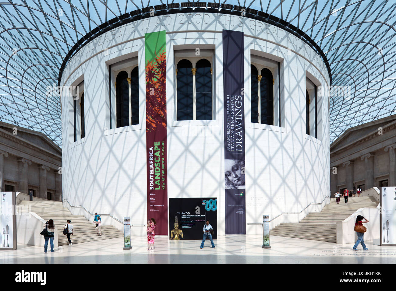 Great Court, British Museum, London, England, UK Stock Photo - Alamy