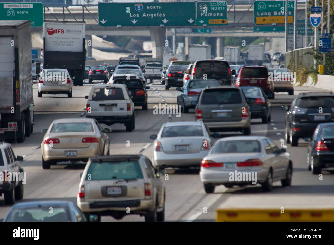Orange county traffic freeway congestion hi-res stock photography and ...