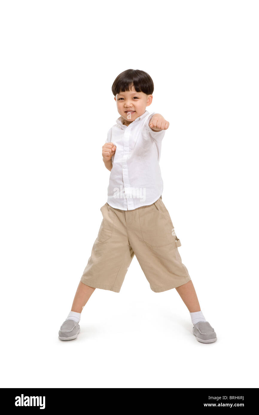 Boys fighting asia hi-res stock photography and images - Alamy