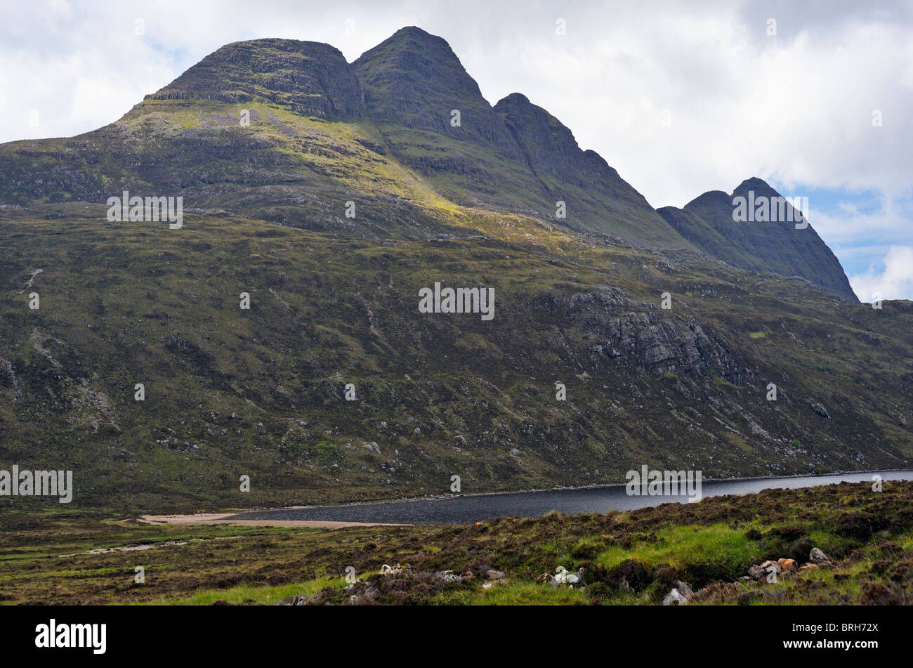 Suilven from Glencanisp. Inverpolly Nature Reserve, Sutherland ...