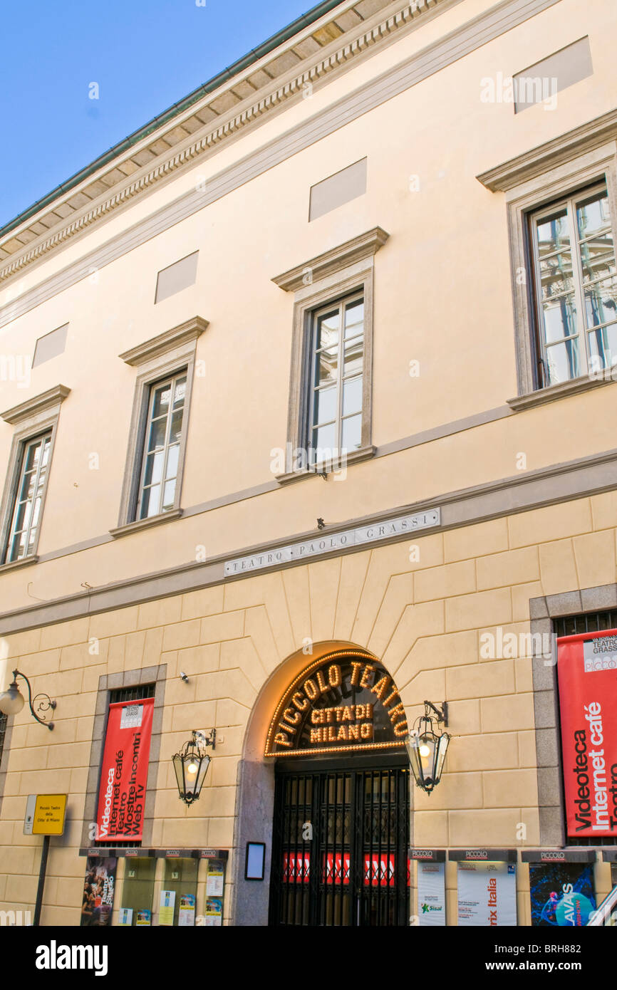Piccolo teatro theater of europe hi-res stock photography and images ...