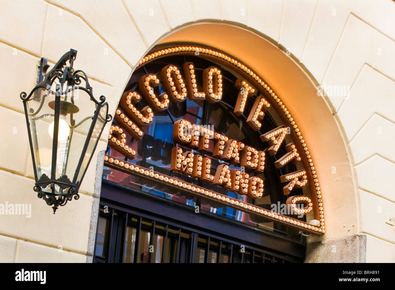 Piccolo teatro, Milan, Italy Stock Photo - Alamy