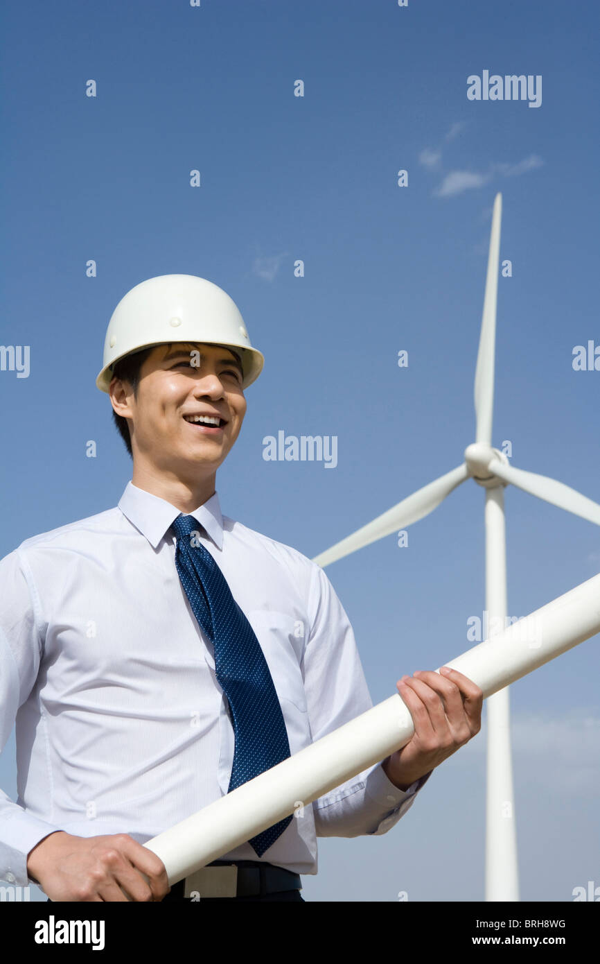 Windmill front and side view hi-res stock photography and images - Alamy