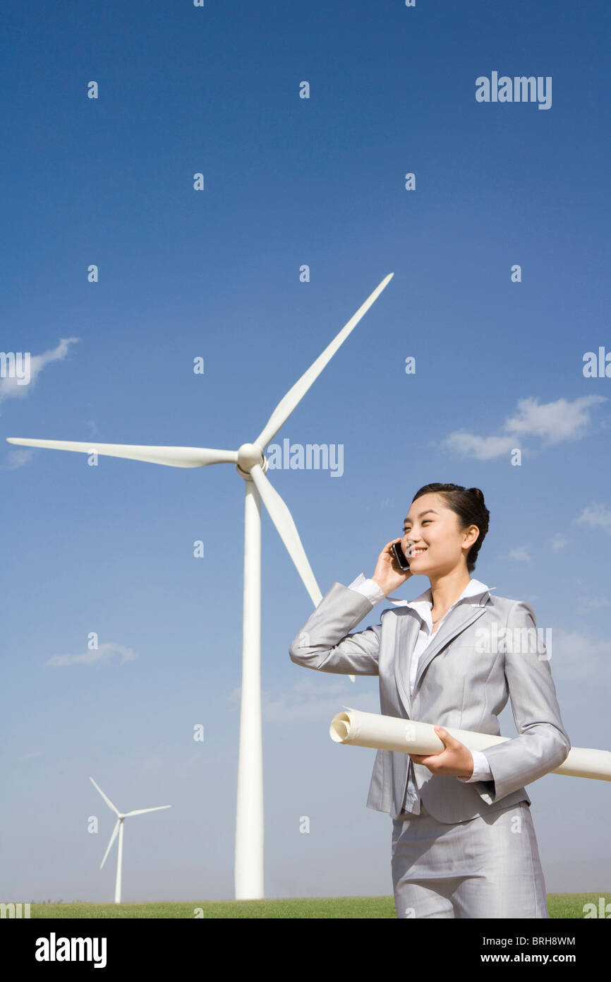 Windmill front and side view hi-res stock photography and images - Alamy