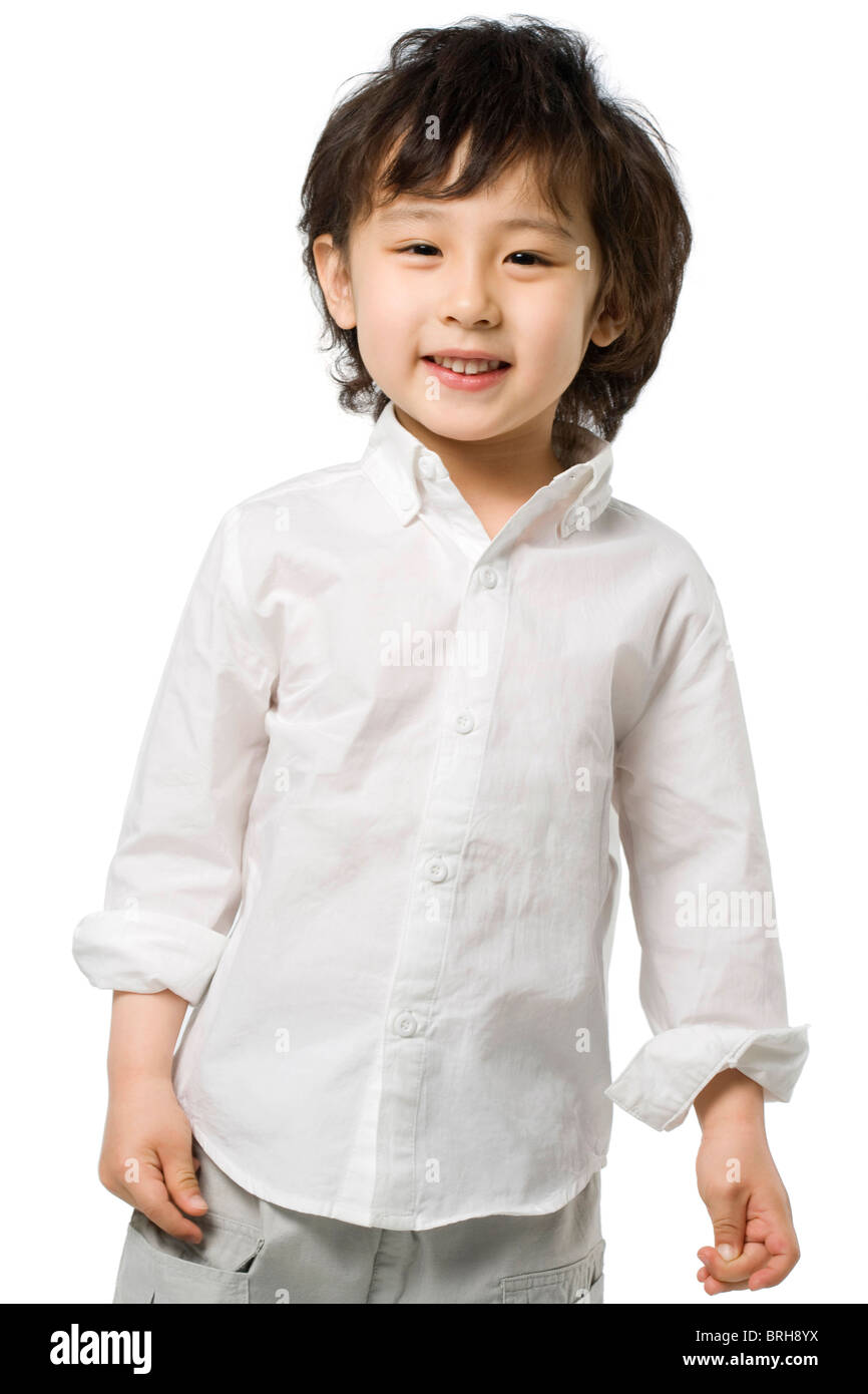 Portrait of a little boy Stock Photo - Alamy
