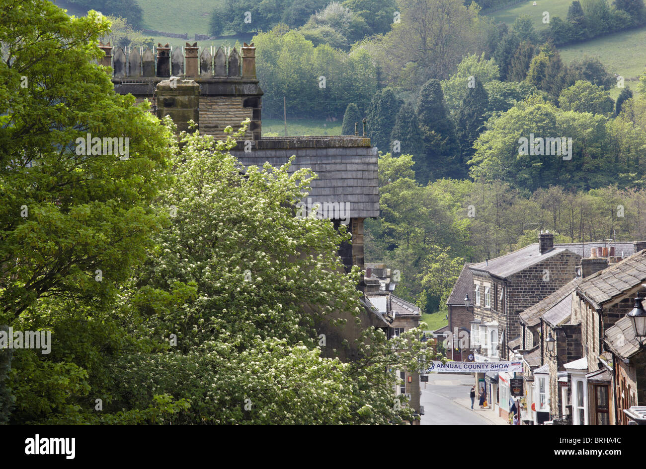 Pateley Bridge is a typical market town in Nidderdale, North Yorkshire ...