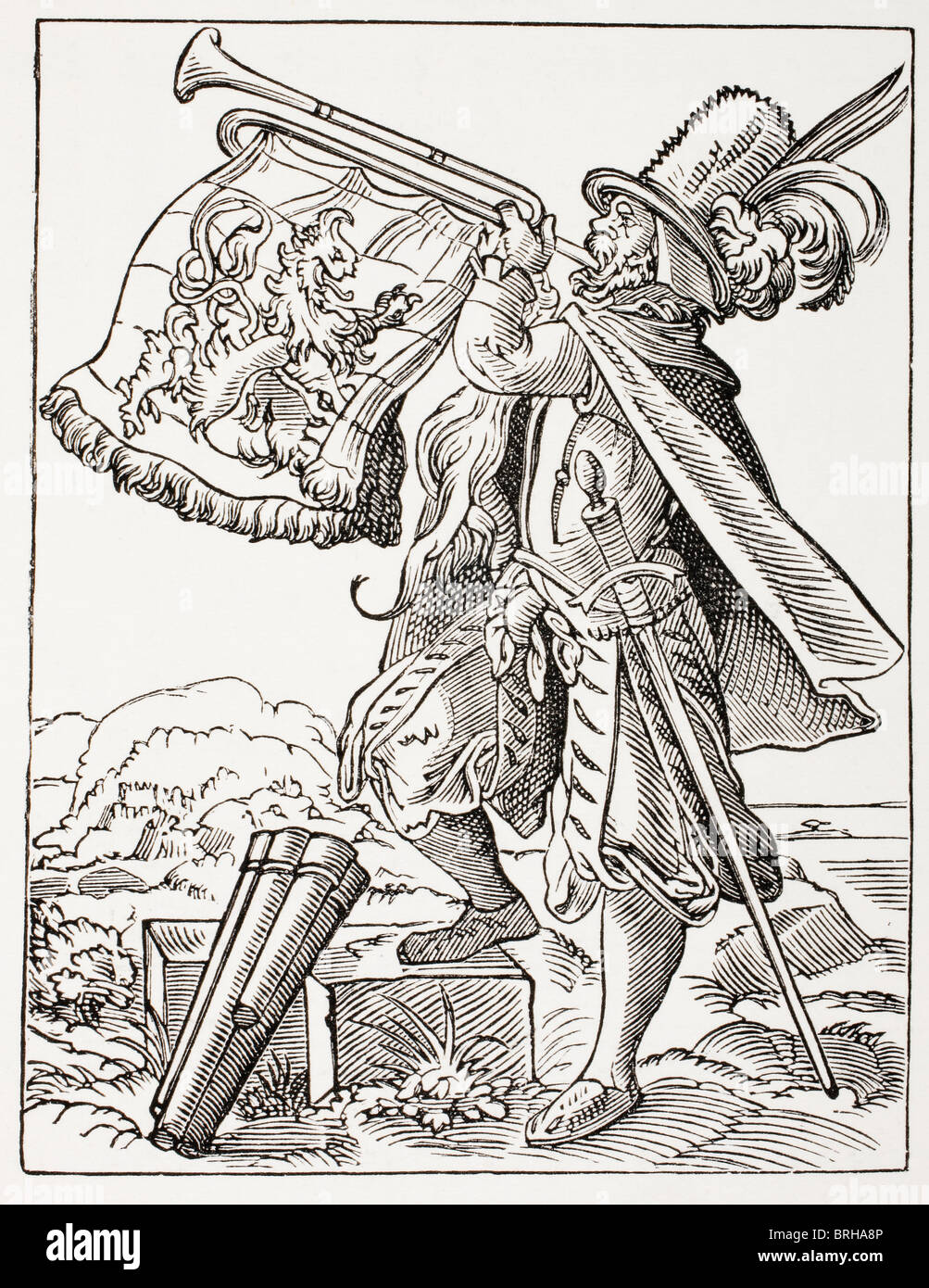 Medieval trumpet hi-res stock photography and images - Alamy