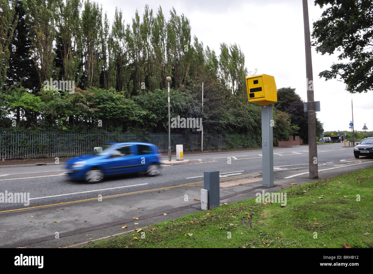 A new Crown International fixed point speed camera Stock Photo - Alamy