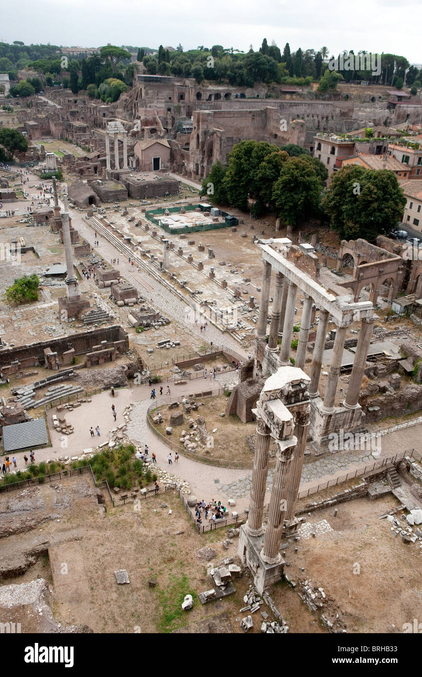 Roman Forum Aerial High Resolution Stock Photography and Images - Alamy