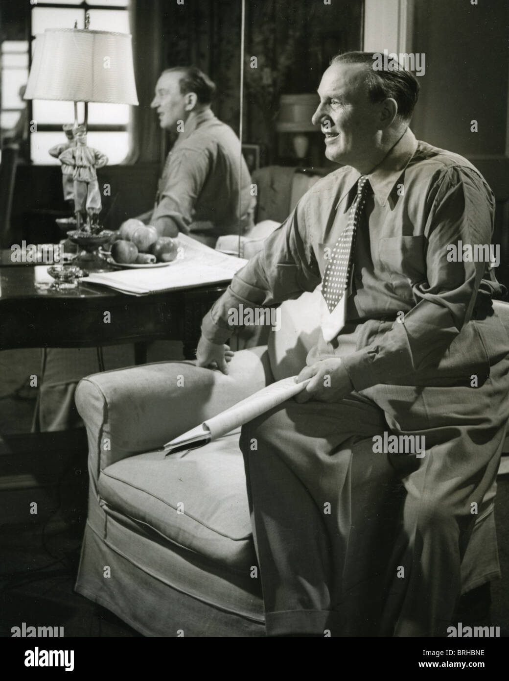 RICHARD TAUBER (1891-1948) Austrian tenor at the Pierre Hotel, New York ...