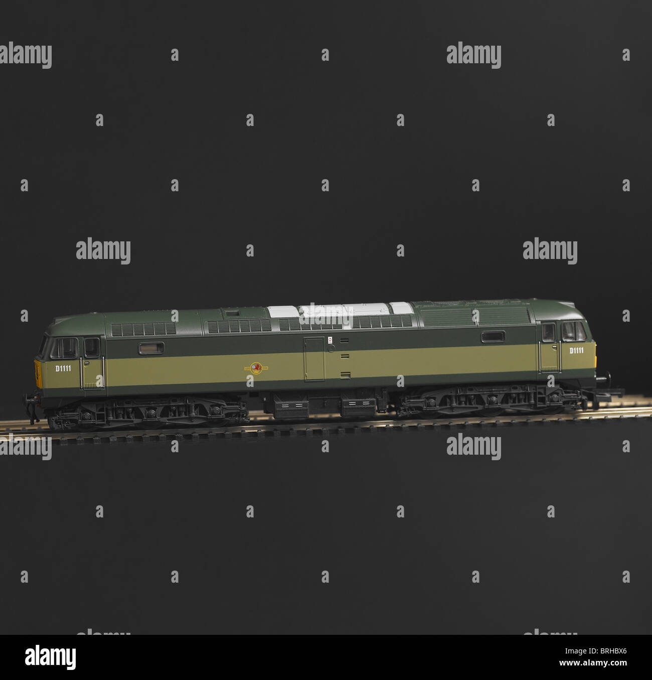 Class 47 Diesel Locomotive, BR Green Two Tone Stock Photo - Alamy