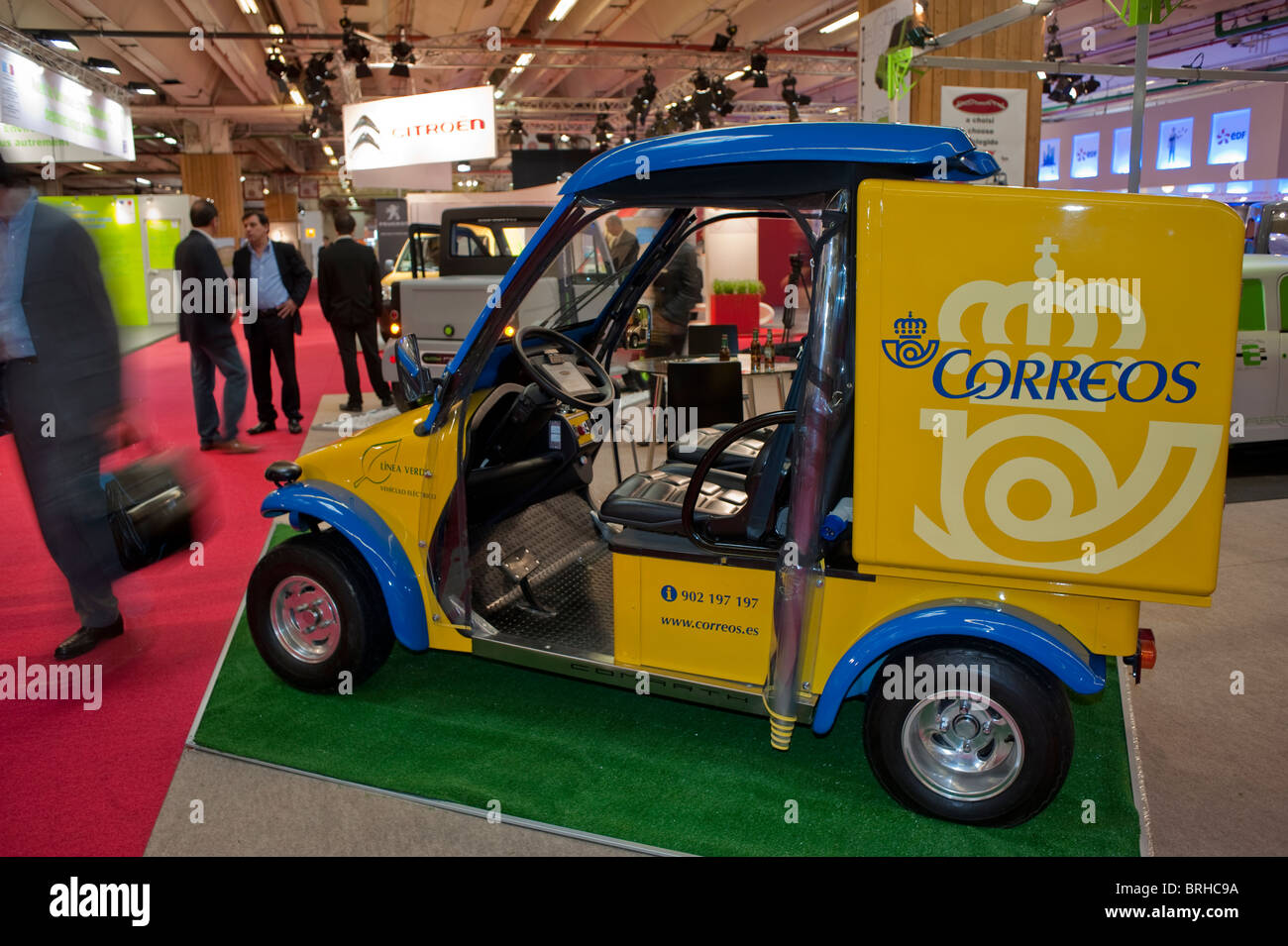 Paris, France, Paris Car Show Electric Cars, "Comatin", "Toy Rider ...