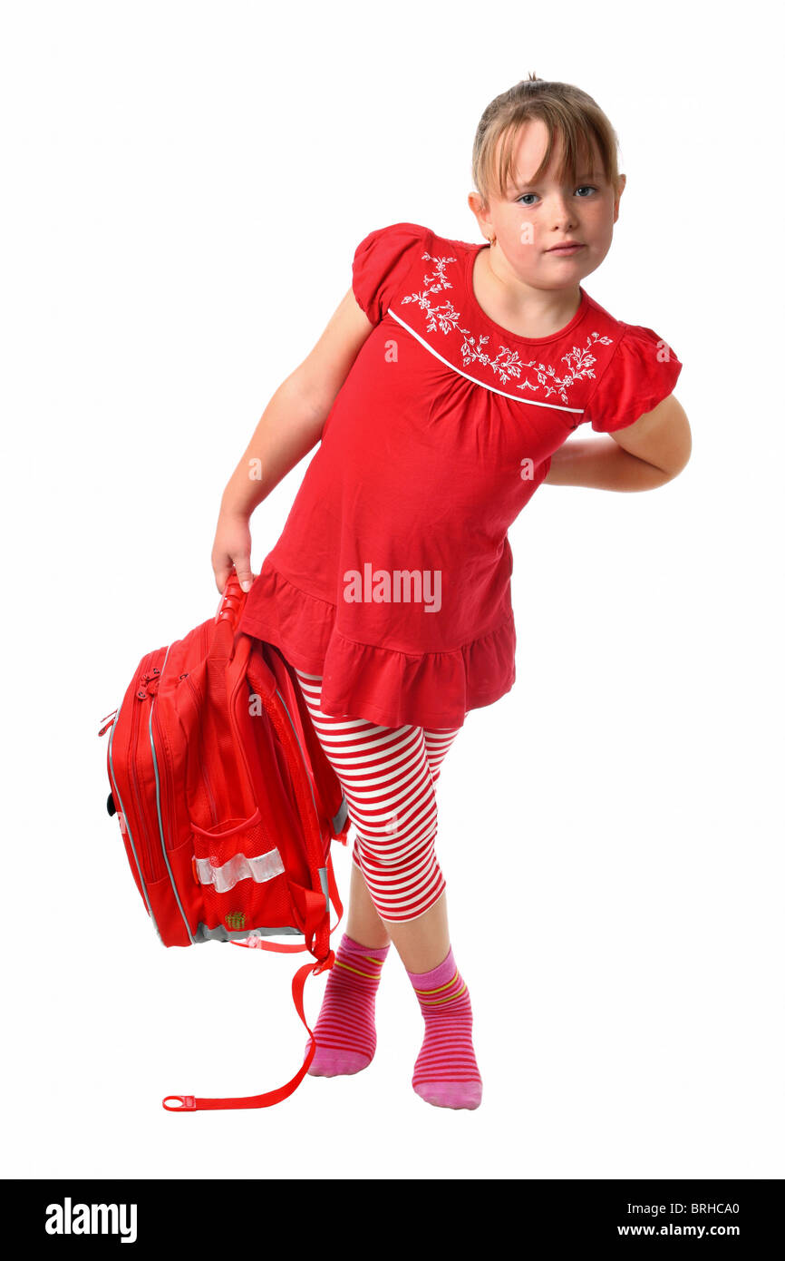 Child Heavy Schoolbag Stock Photos & Child Heavy Schoolbag Stock Images ...