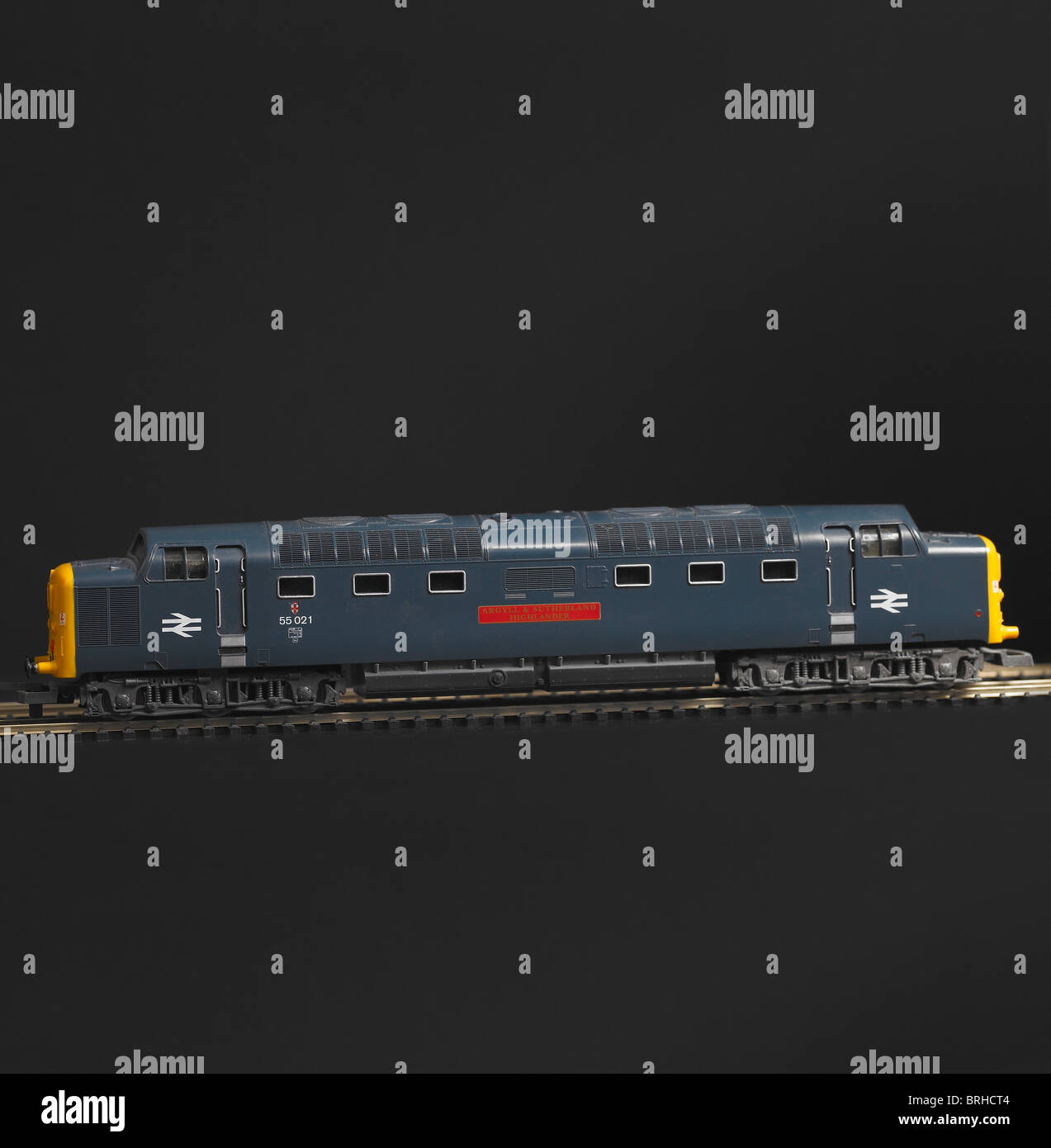 Class 55 Diesel Locomotive High Resolution Stock Photography and Images ...