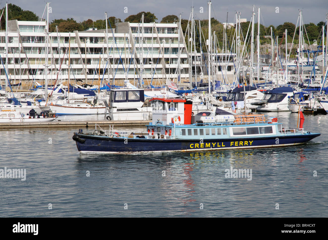 The Cremyll ferry a public transport service operating between Admiral ...