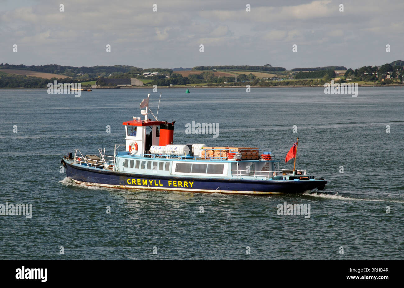 The Cremyll ferry a public transport service operating between Admiral ...