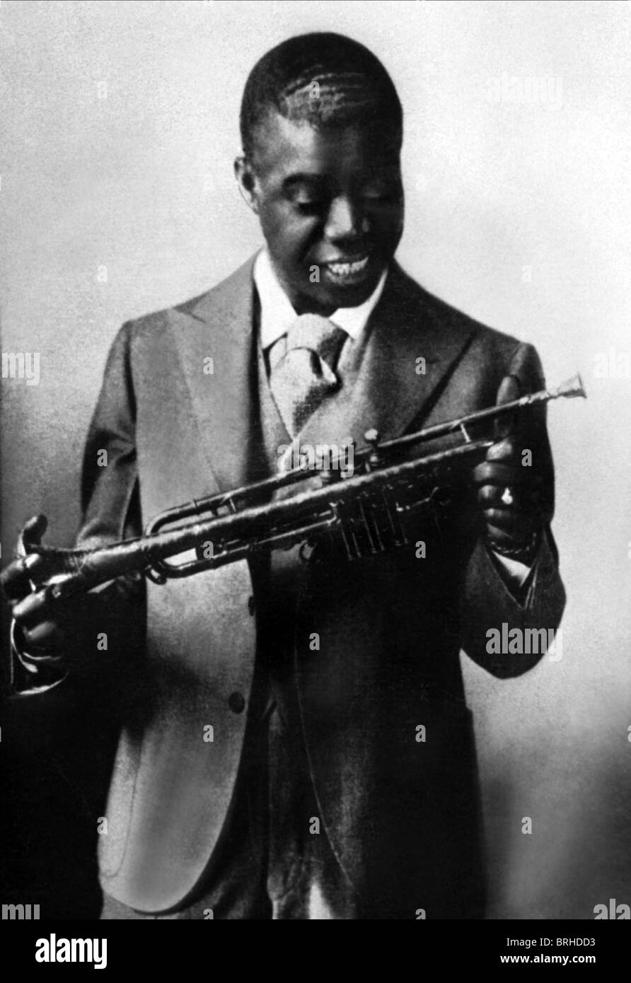 LOUIS ARMSTRONG JAZZ MUSICIAN (1920 Stock Photo - Alamy