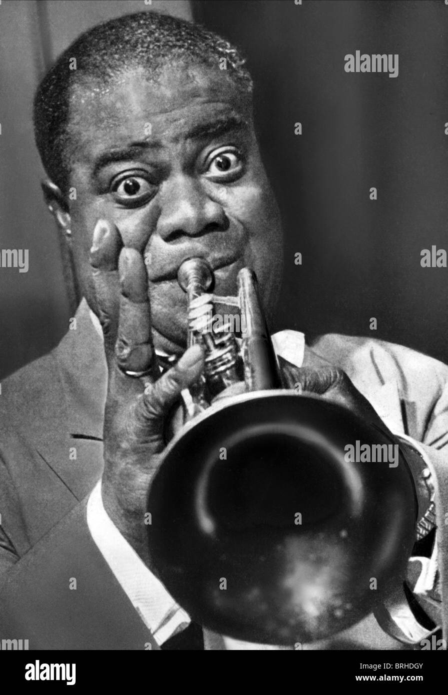 Louis Armstrong Trumpet High Resolution Stock Photography and Images ...