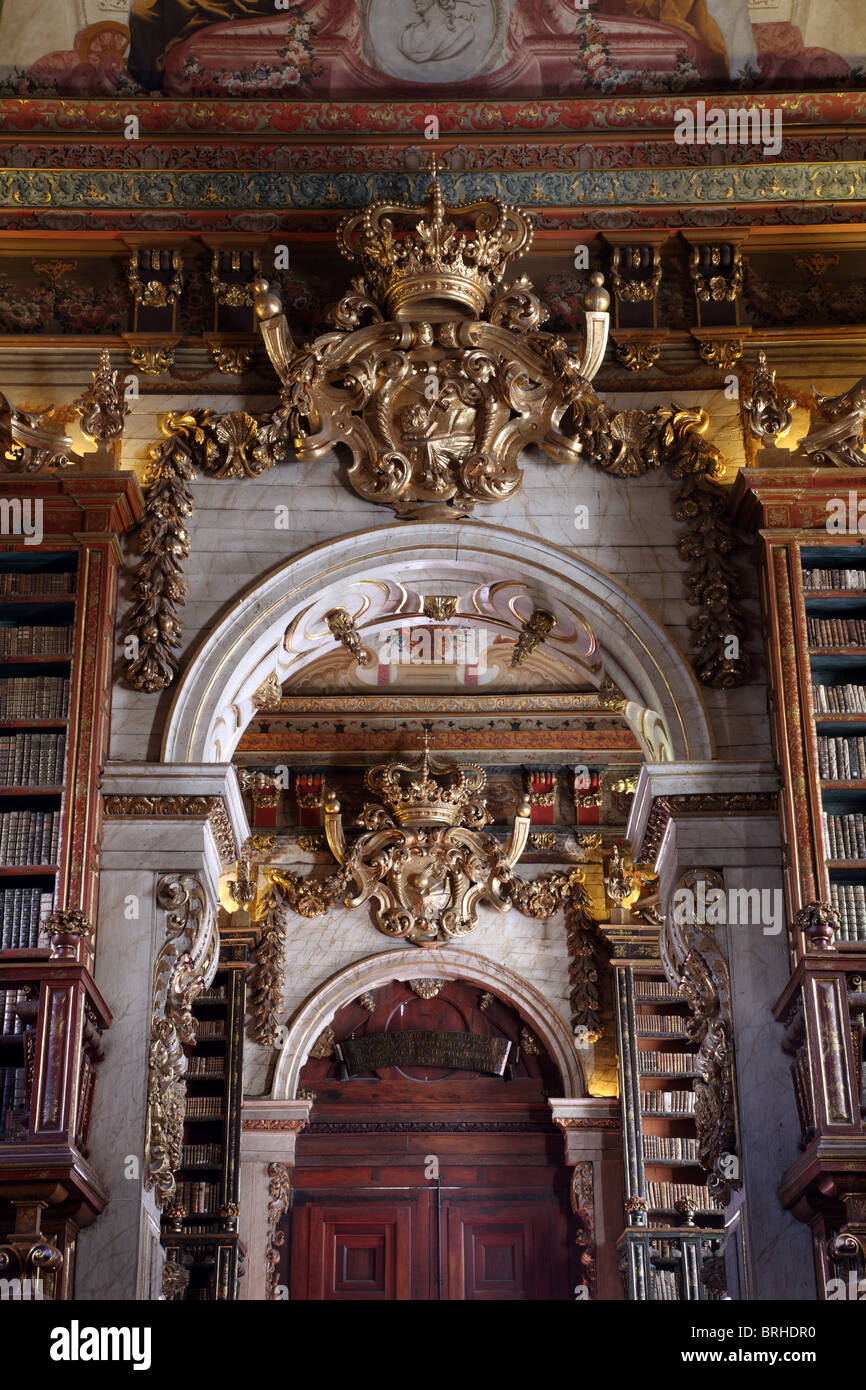 University Of Coimbra Library High Resolution Stock Photography and ...