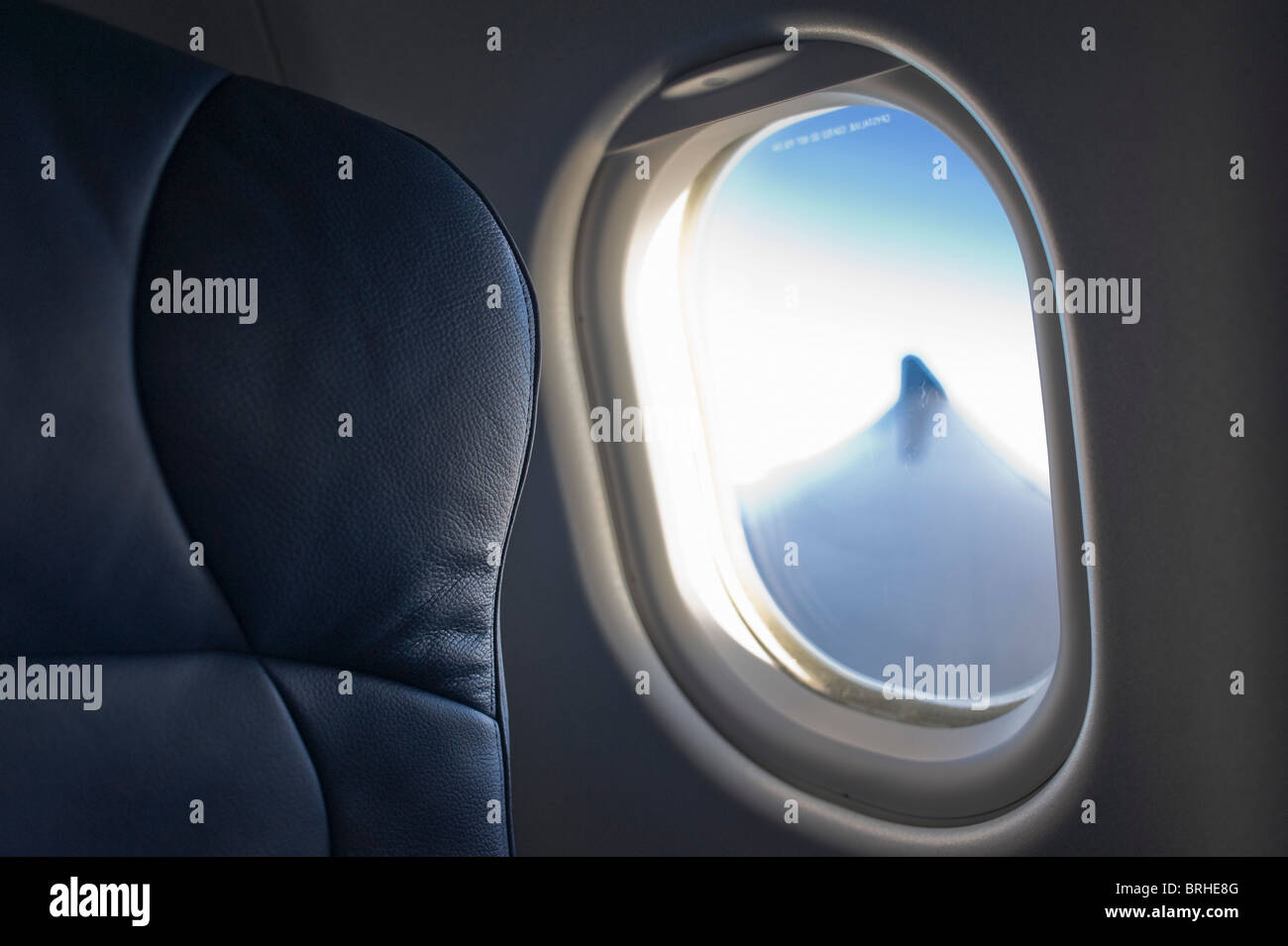 Departing flight window seat view hi-res stock photography and images ...