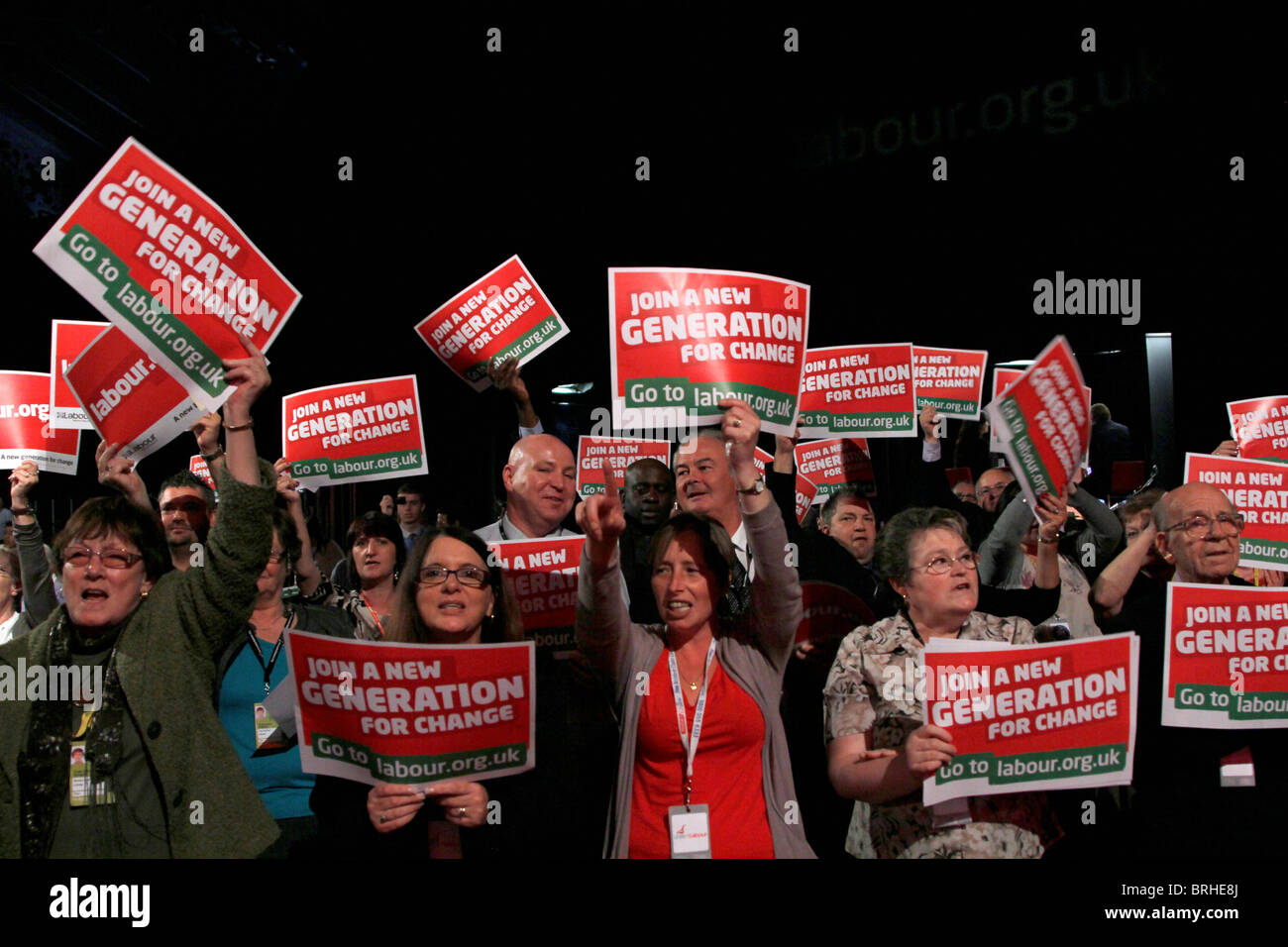 DELEGATES SING THE RED FLAG LABOUR PARTY 30 September 2010 MANCHESTER ...