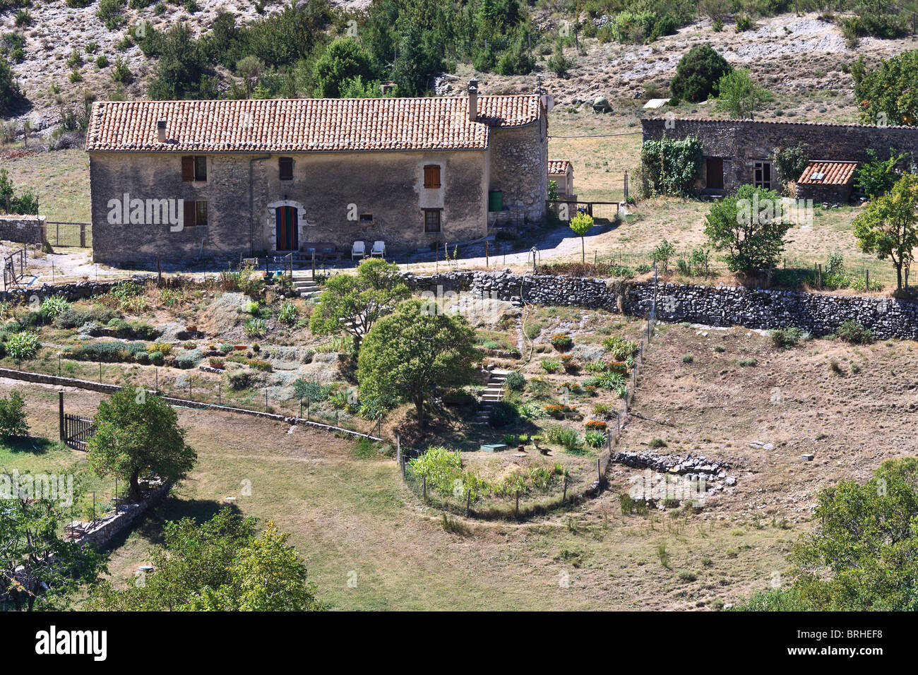 Typical Provencal Farmhouse, Provence, France Stock Photo - Alamy