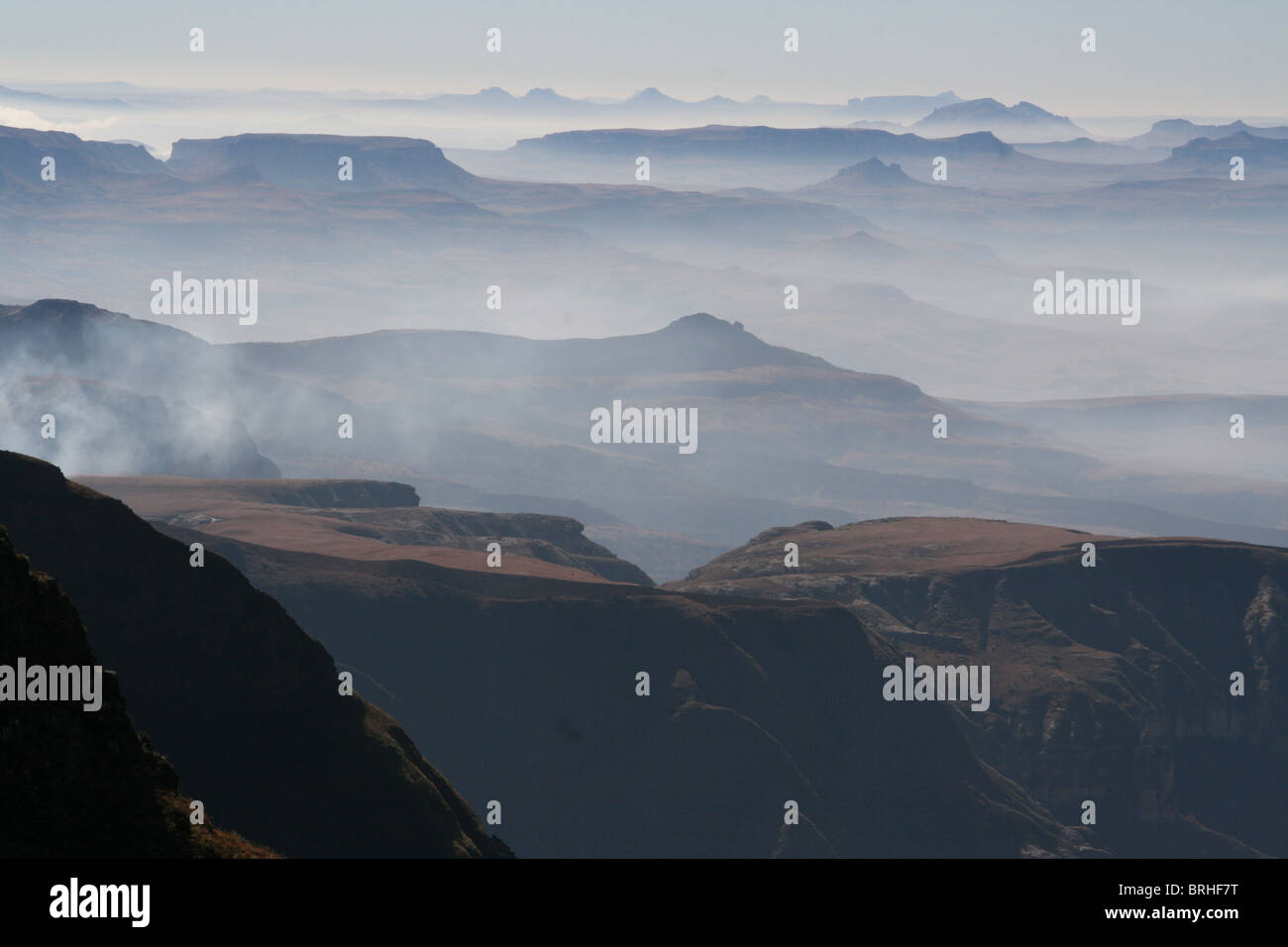 View over the Drakensberg, South Africa Stock Photo - Alamy