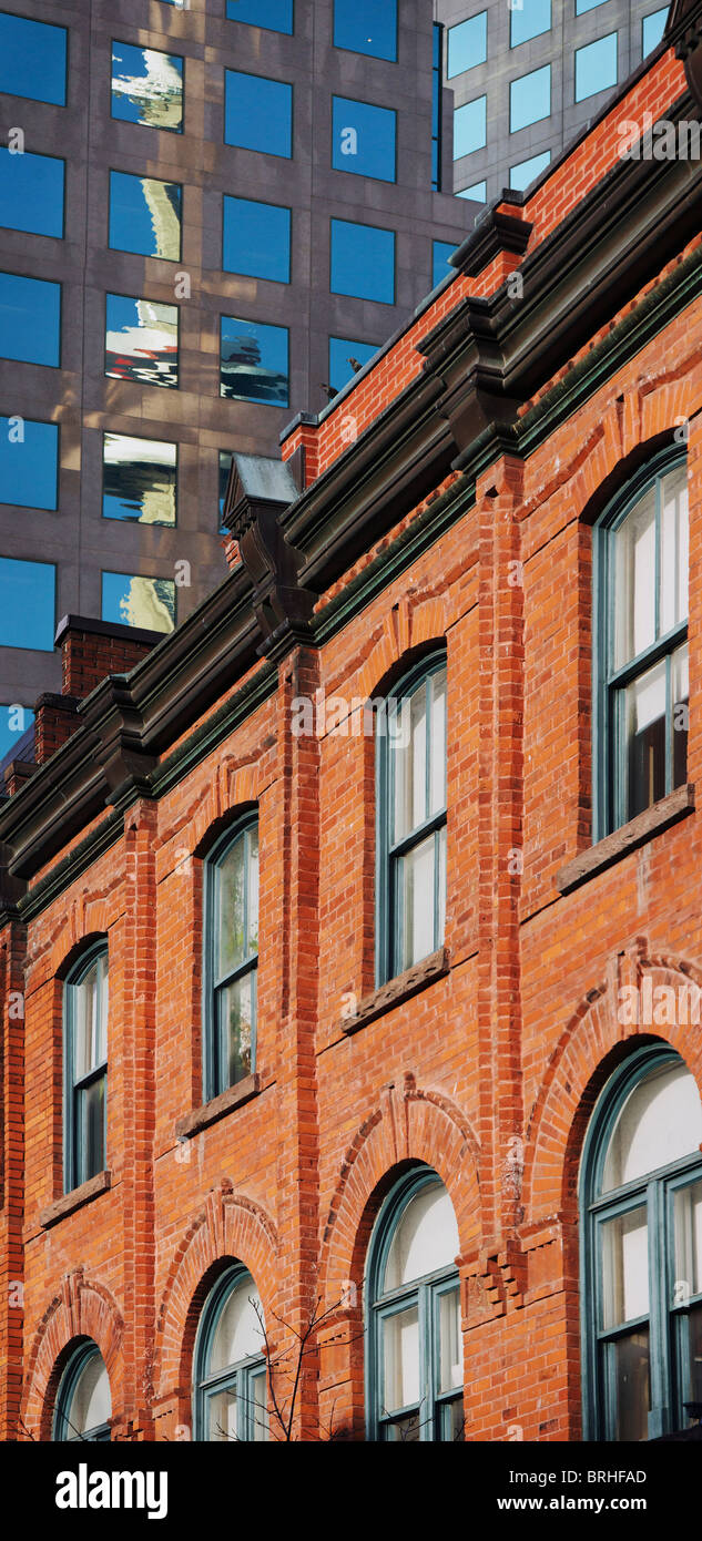 Old and New Buildings in Downtown Toronto, Ontario, Canada Stock Photo ...