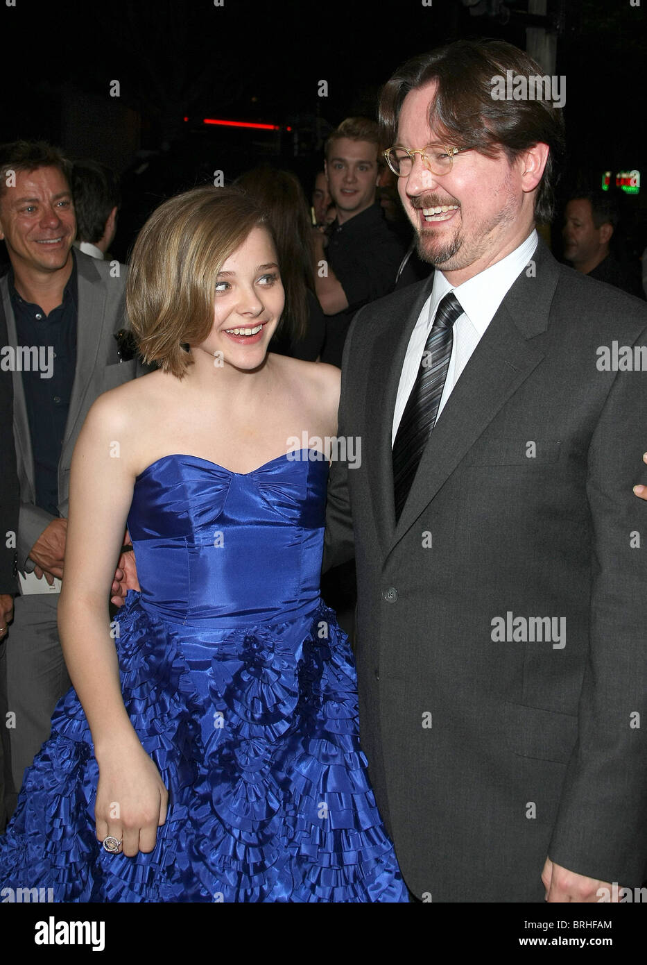 CHLOE MORETZ & MATT REEVES LET ME IN LOS ANGELES PREMIERE LOS ANGELES ...