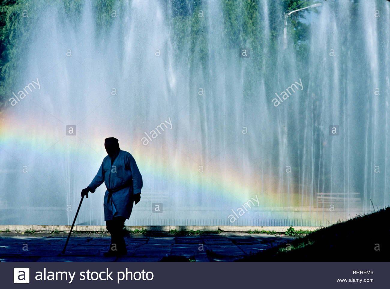Man passes in front hi-res stock photography and images - Alamy