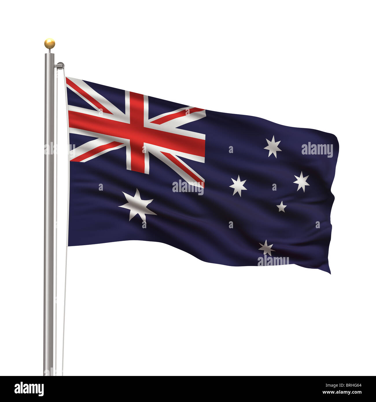 Australian flag hi-res stock photography and images - Alamy