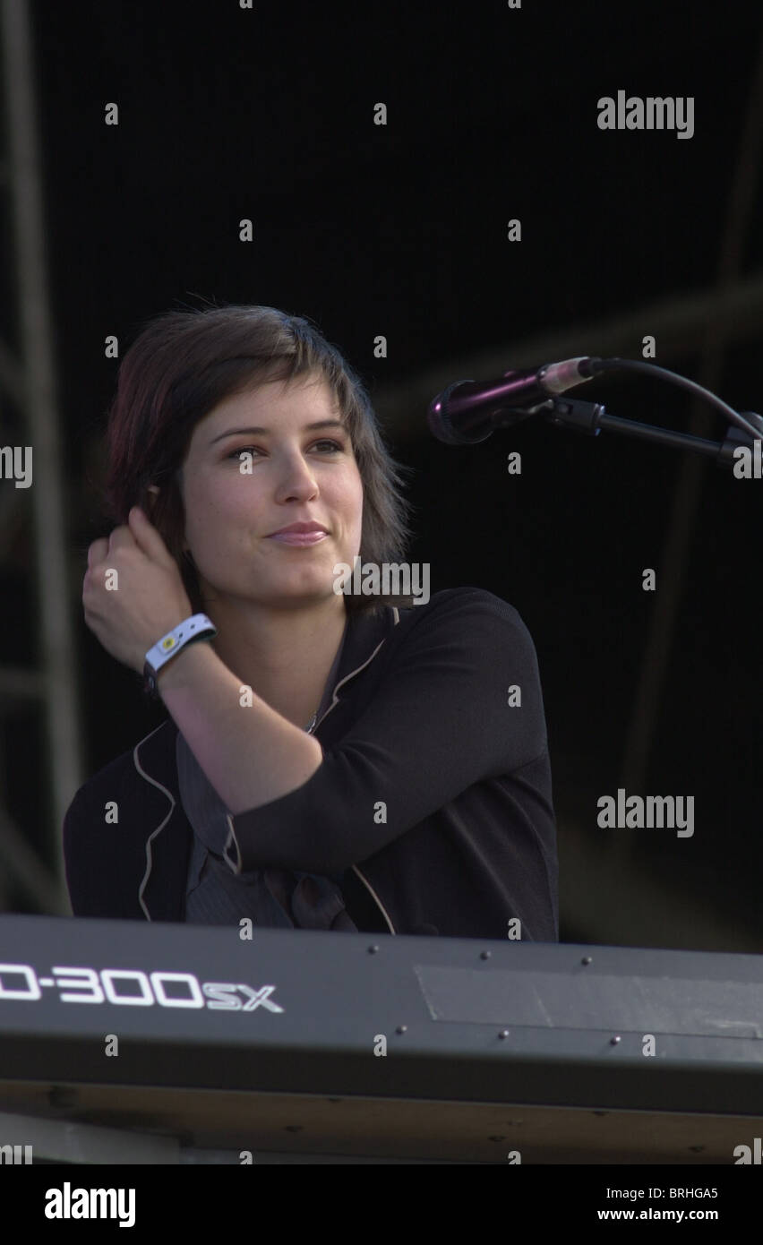 Missy Higgins plays the O2 Music Festival, Hyde Park, London, UK Stock ...