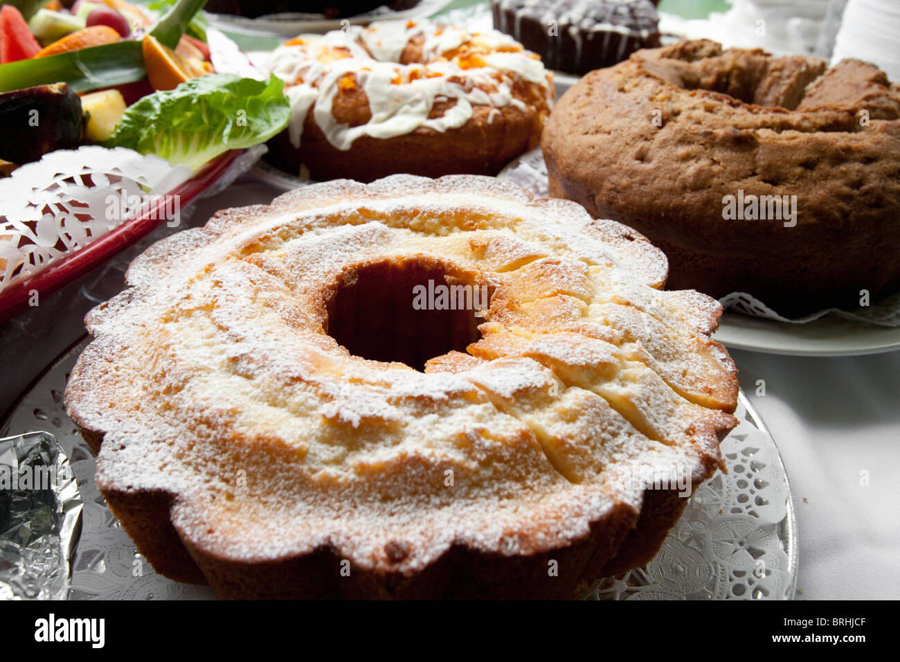 Variety of Cakes Stock Photo - Alamy