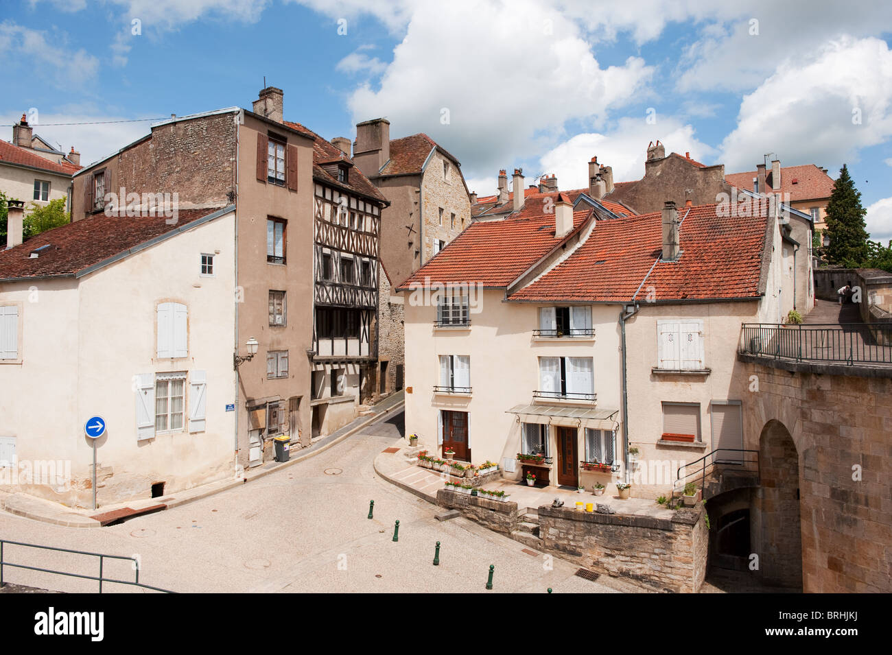 Typical french village scene french hi-res stock photography and images ...
