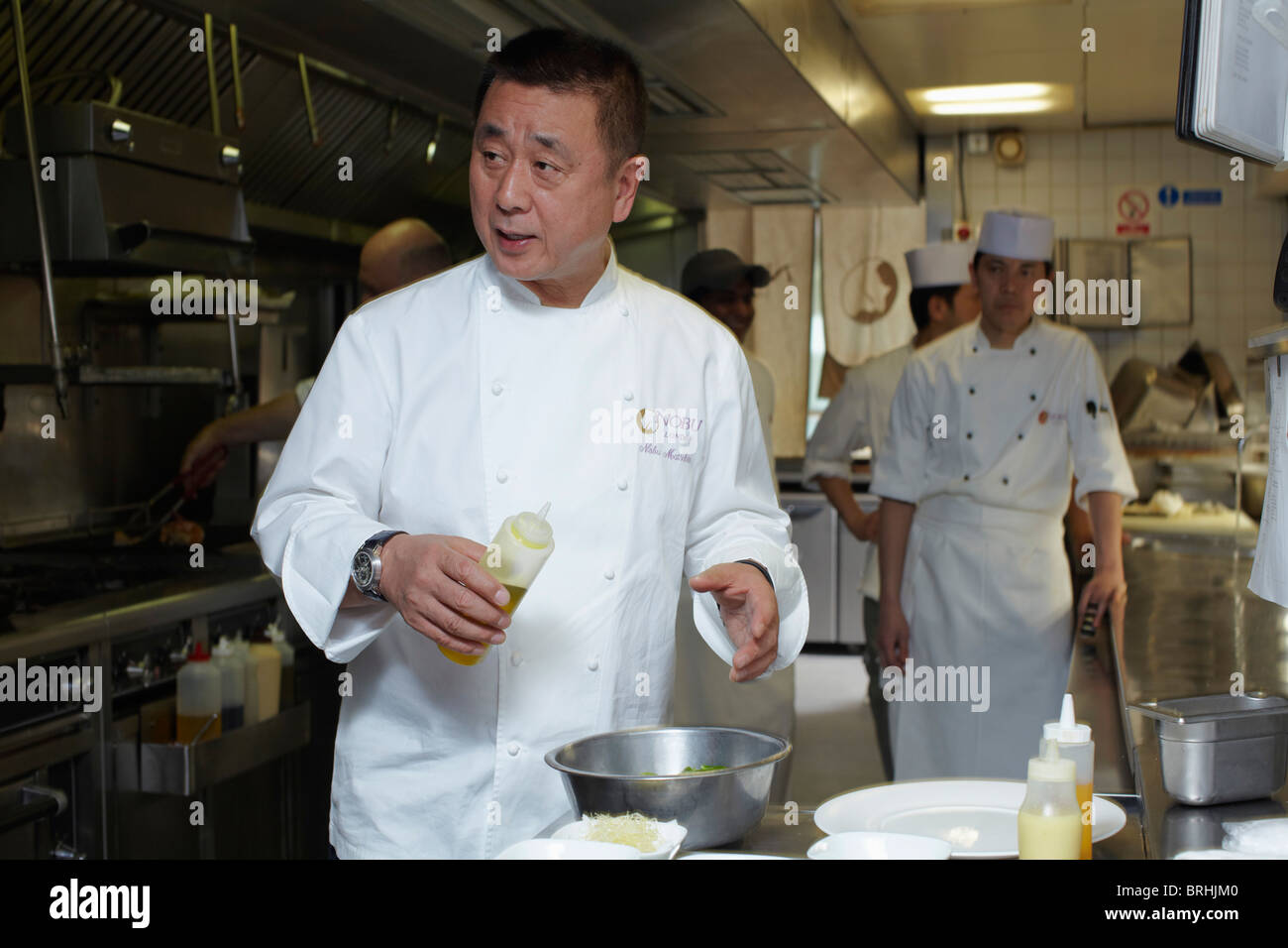 Nobuyuki "Nobu" Matsuhisa is a celebrity chef and japanese restaurateur ...