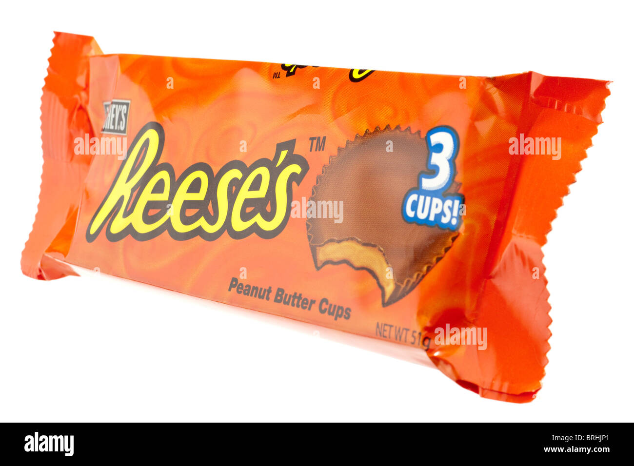 Three reeses peanut butter cups Cut Out Stock Images & Pictures - Alamy