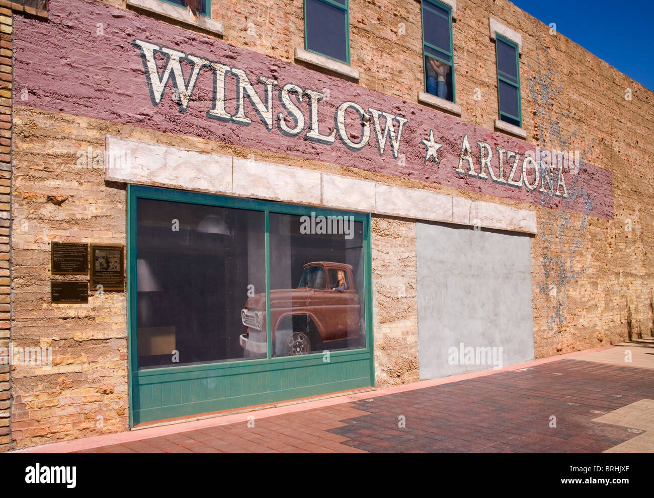 Winslow wall hi-res stock photography and images - Alamy