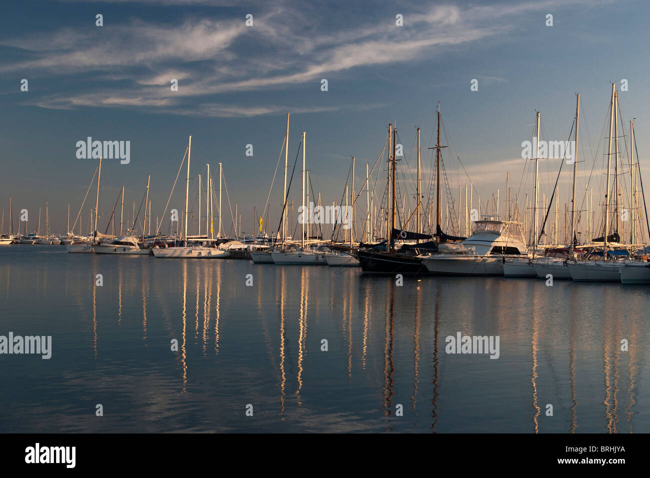 Alimos marina in Athens Stock Photo - Alamy