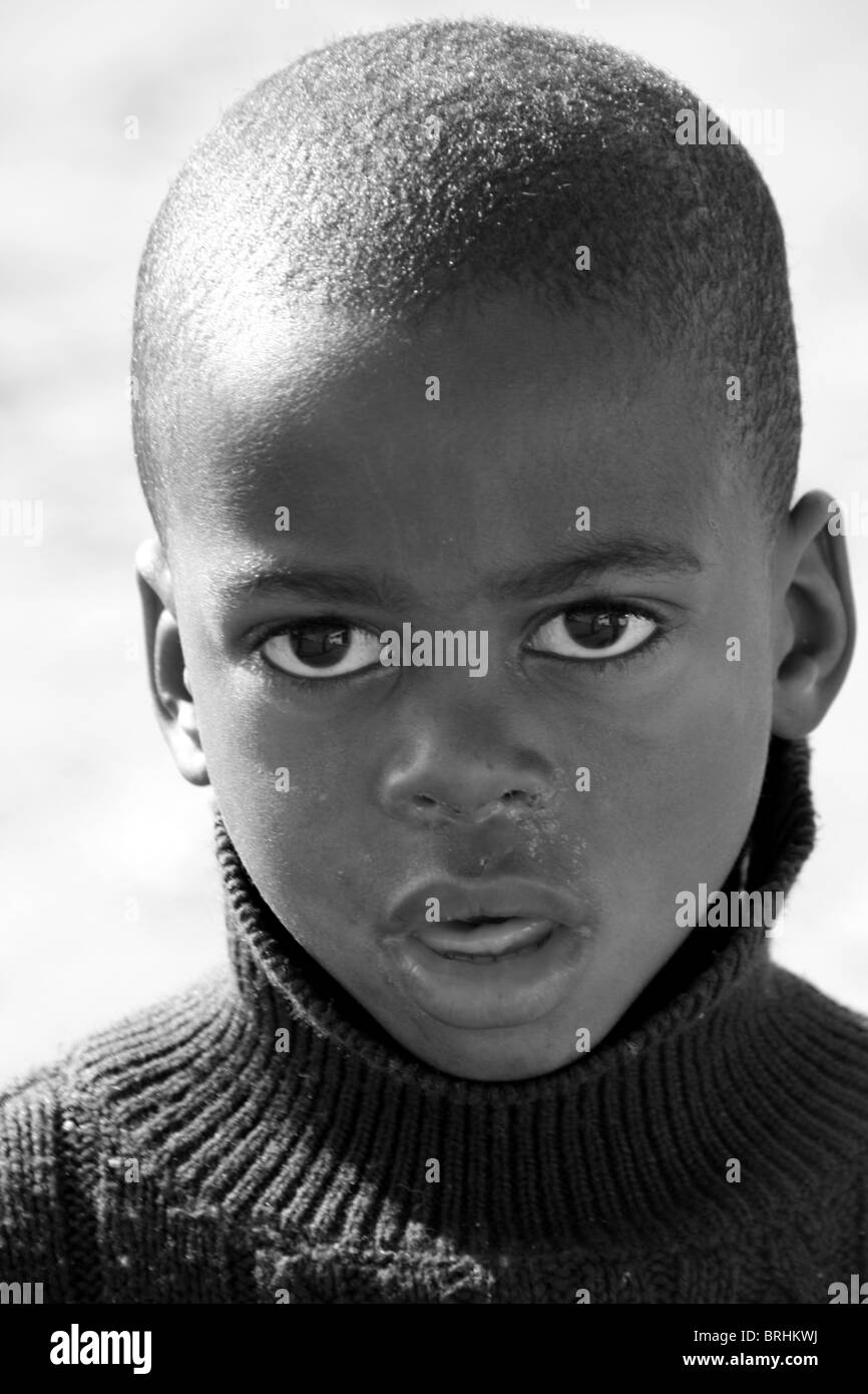 Young boy in Soweto, South Africa Stock Photo - Alamy