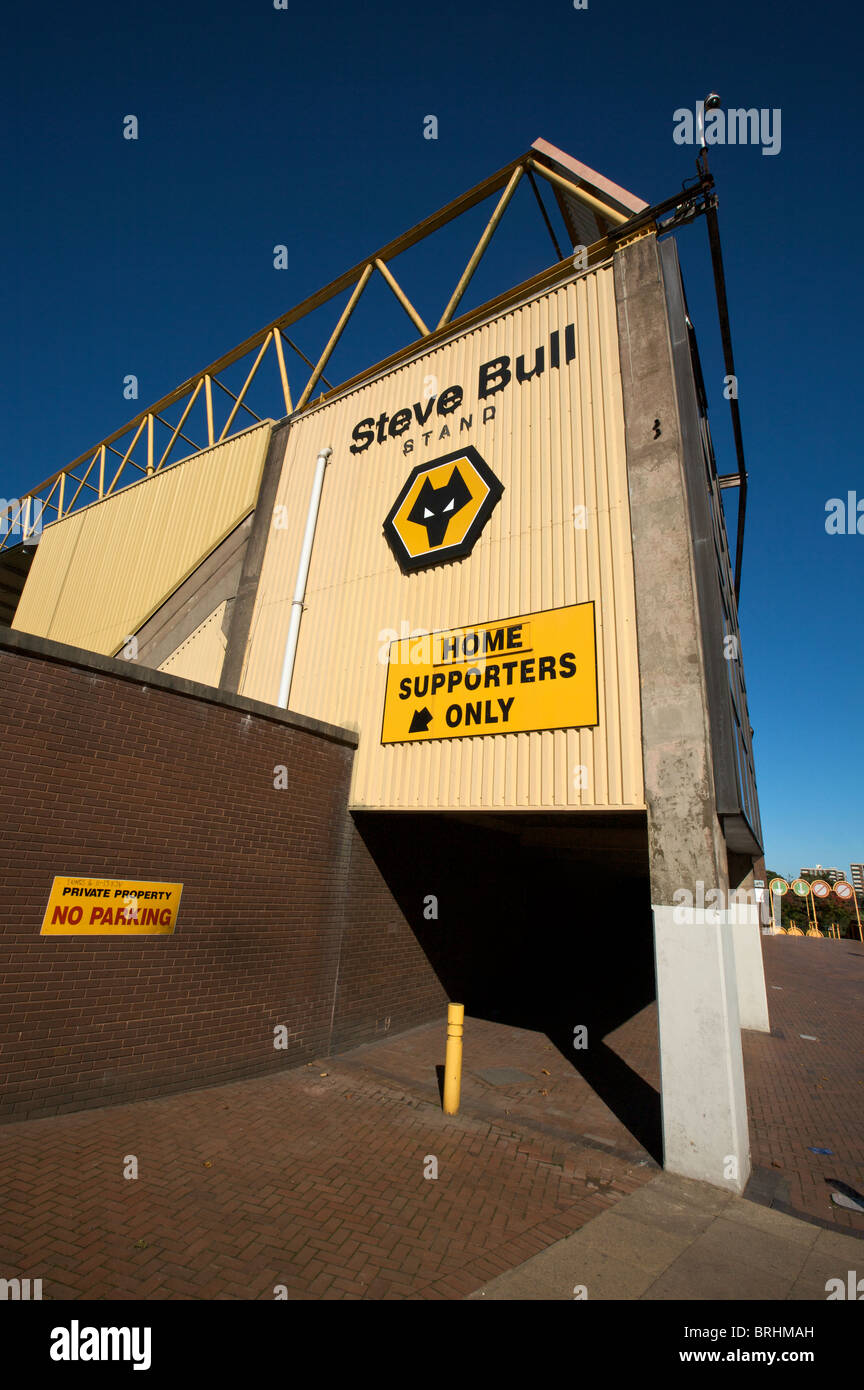 Molineux Stadium Steve Bull Stand Wolverhampton West Midlands England ...
